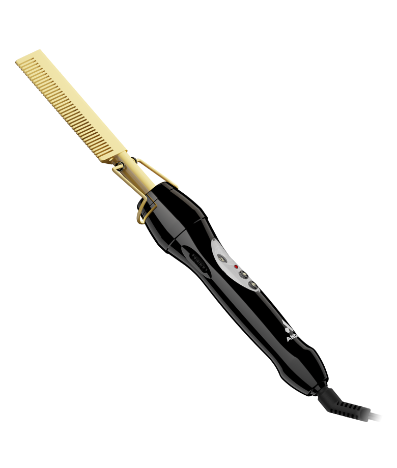 ANDIS PRESS COMB CERAMIC HIGH HEAT GOLD | Hive Beauty Supply